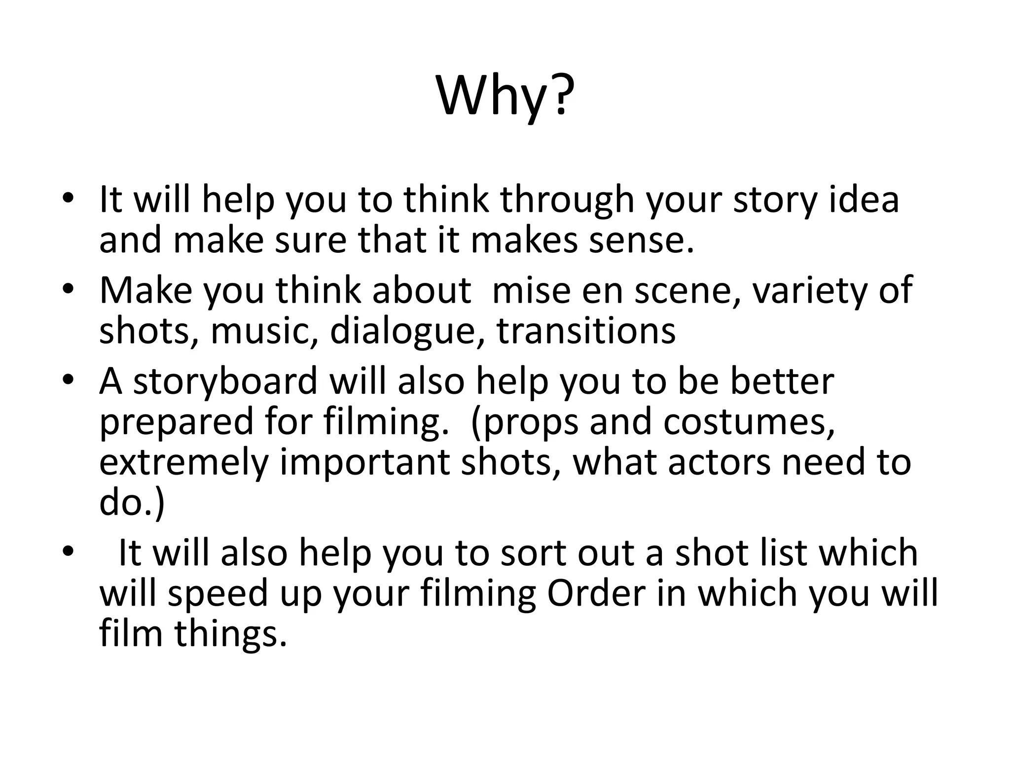 What makes a good storyboard | PPTX