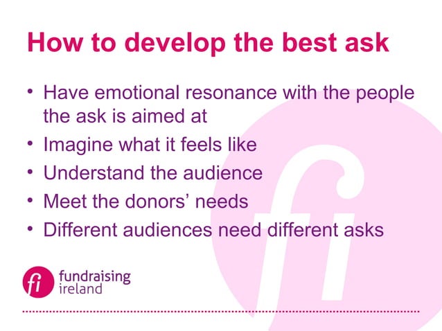 What makes a great ask | PPT