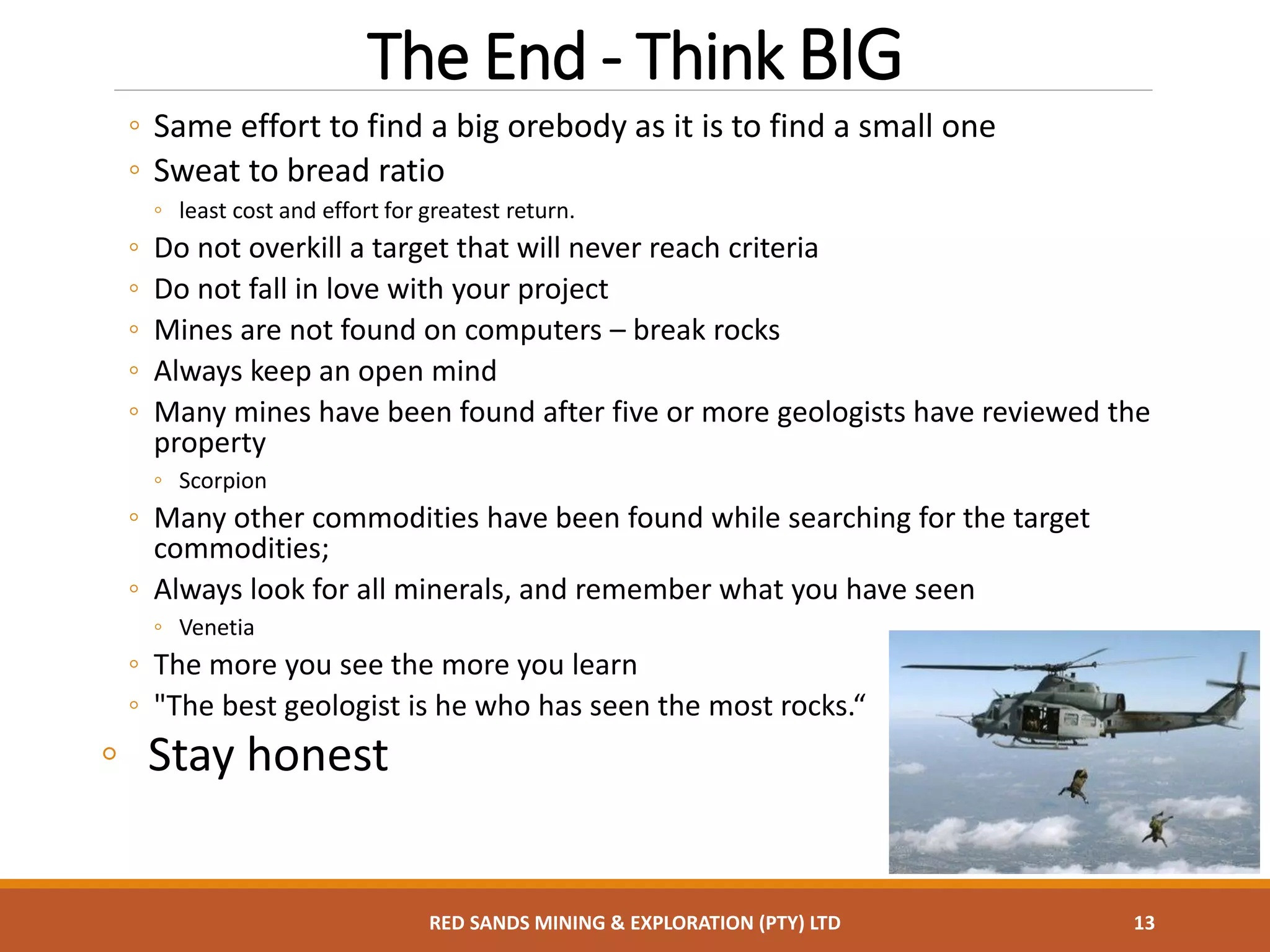 What makes a great geologist? | PDF