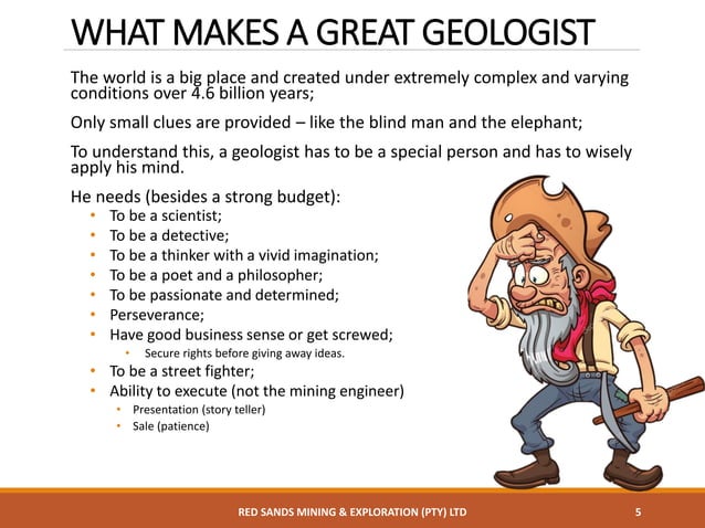 What makes a great geologist? | PPT