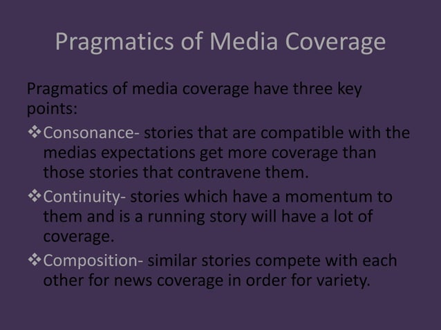 What makes a news story newsworthy | PPT