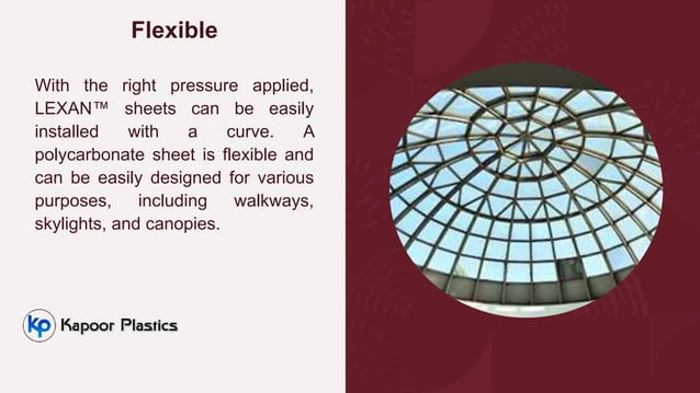 What makes a solid polycarbonate sheet (Lexan) so special? | PPT