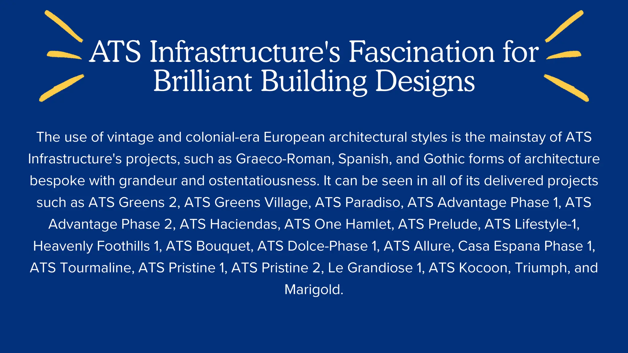 What Makes ATS Infrastructure Stand Apart as a Real Estate Developer.pptx