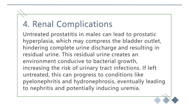 What Makes Chronic Prostatitis Risks Important for Both Men and Women.pptx