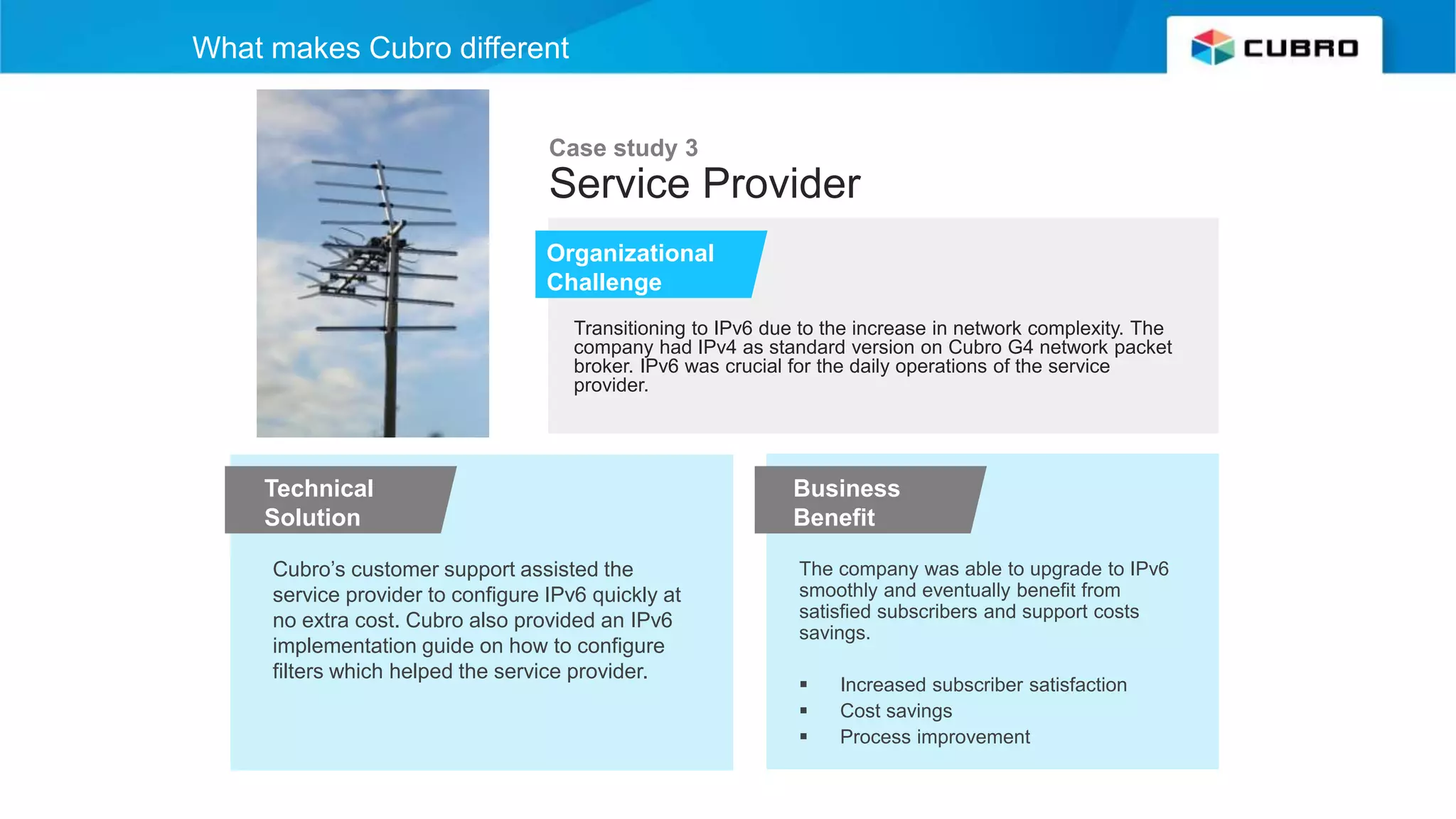 What makes Cubro different slide share | PPTX