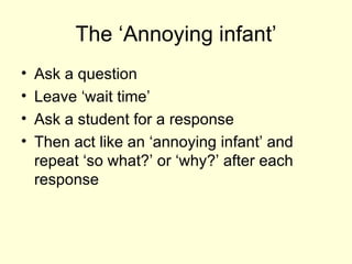 What makes effective questioning? | PPT