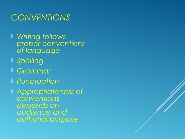 What makes good writing | PPT