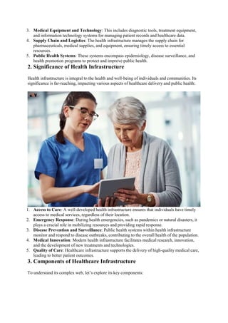 Healthcare Infrastructure: Meaning, defination, significance ...