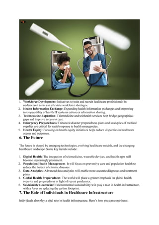 Healthcare Infrastructure: Meaning, defination, significance ...