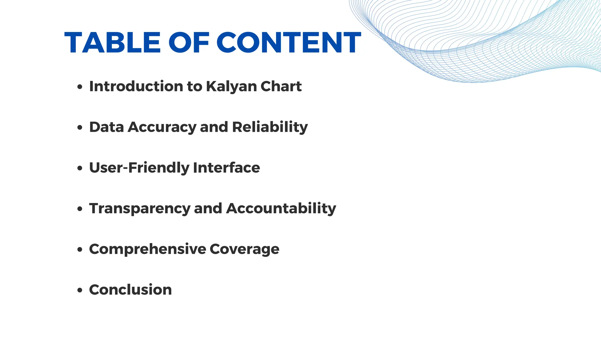 What Makes Kalyan Chart a Trusted Resource | PDF