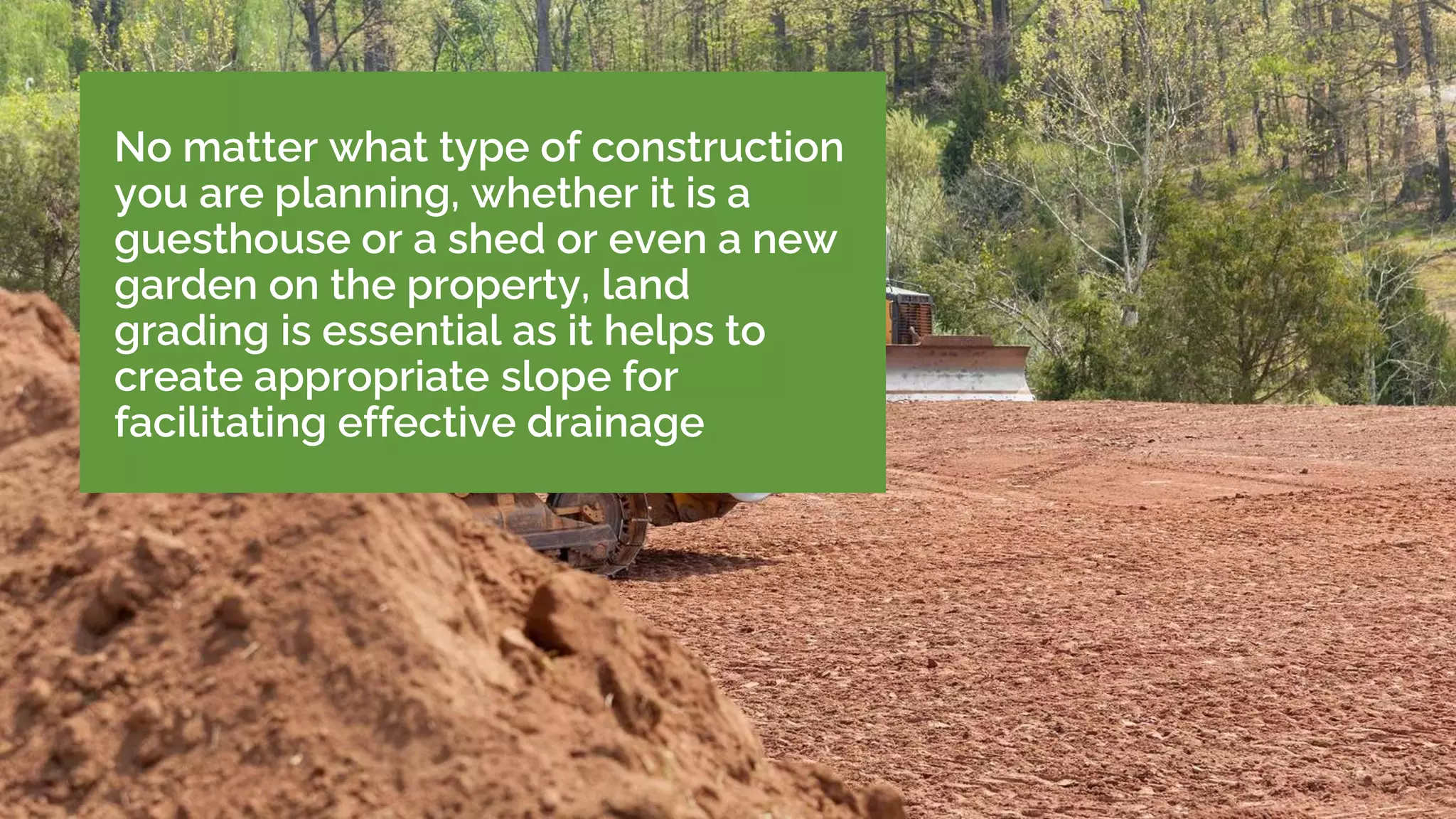 What Makes Land Grading So Important | PPT | Free Download