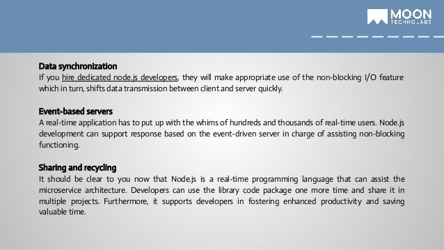 What Makes Nodejs Perfect For Real Time Application Development Ppt