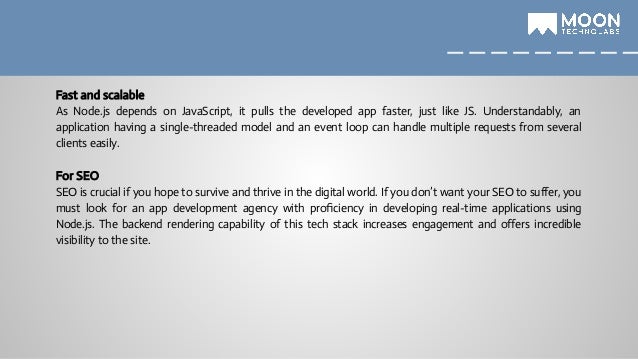 What makes node.js perfect for real time application development | PDF