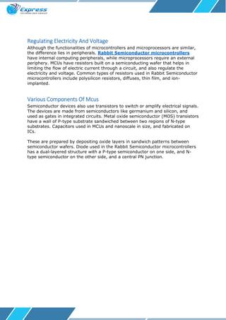 What Makes Rabbit Semiconductor Microcontroller So Versatile And ...