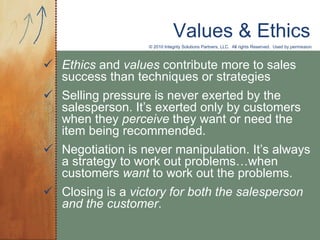 The Four Traits of Highly Successful Sales People | PPT