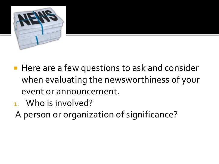 what-makes-something-newsworthy