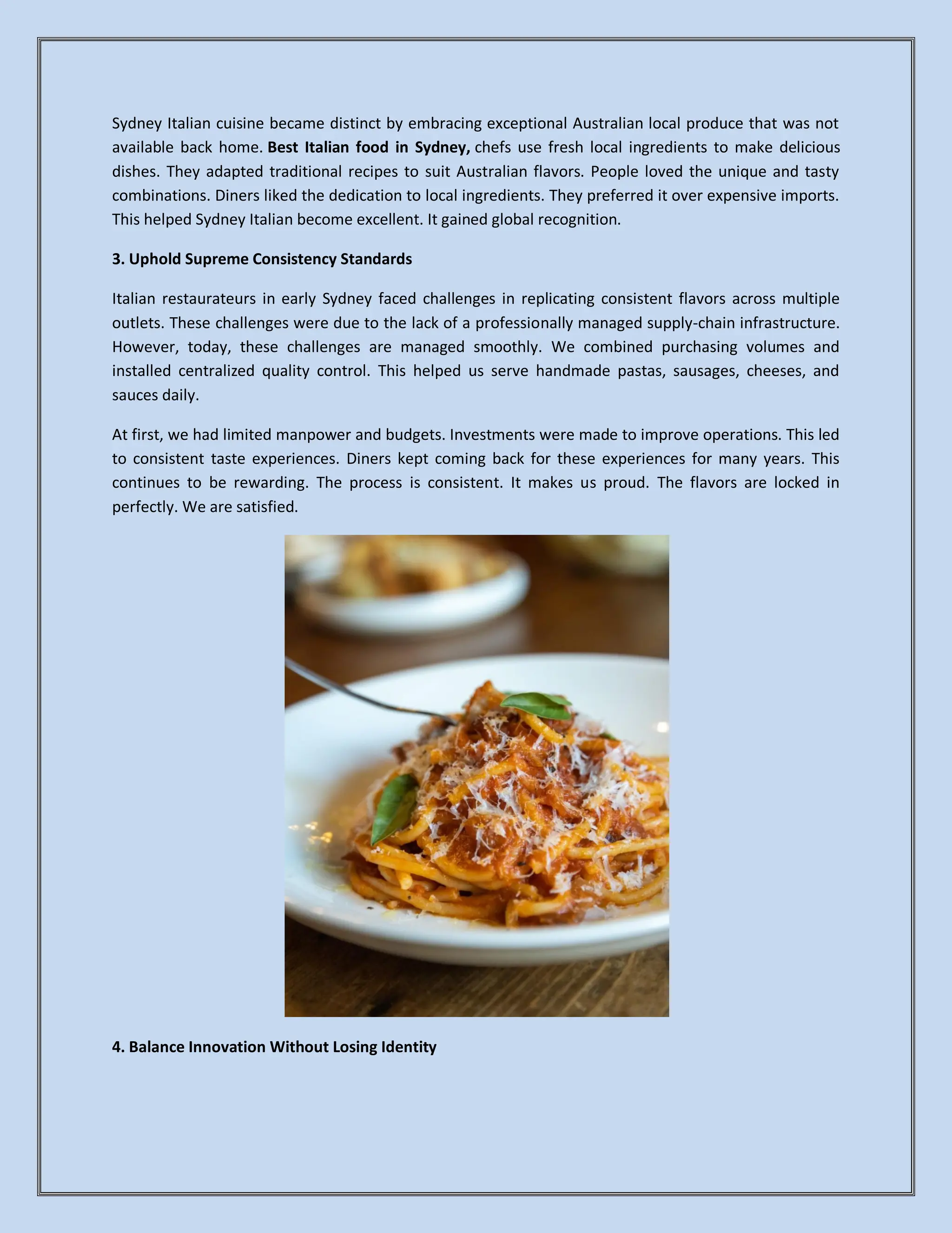What Makes Sydney's Italian Cuisine So Unique.pdf