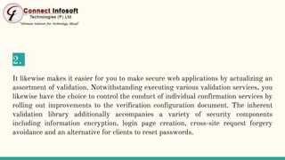 What Makes The Laravel Framework Outstanding - Connect Infosoft | PPT