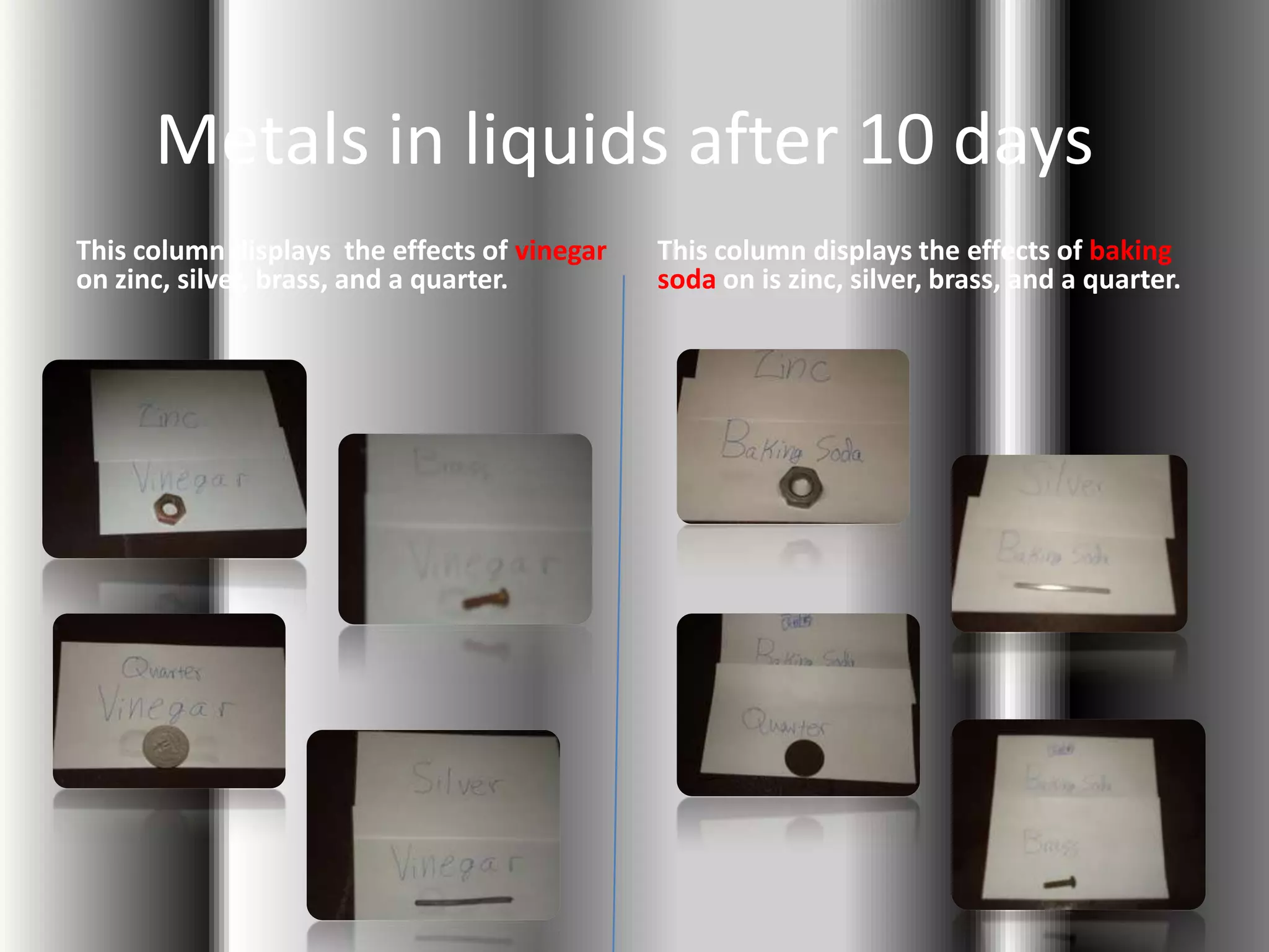 What metal will dissolve first? | PPTX