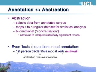 What might a spoken corpus tell us about language | PPT