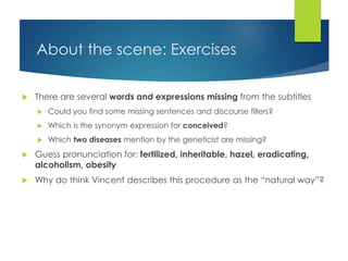 What movies could teach us | PPT