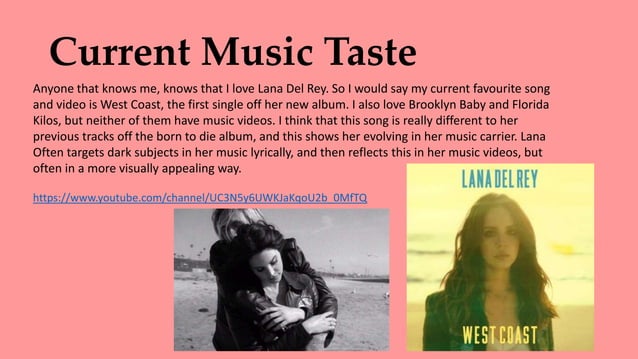 What music means to me | PPT