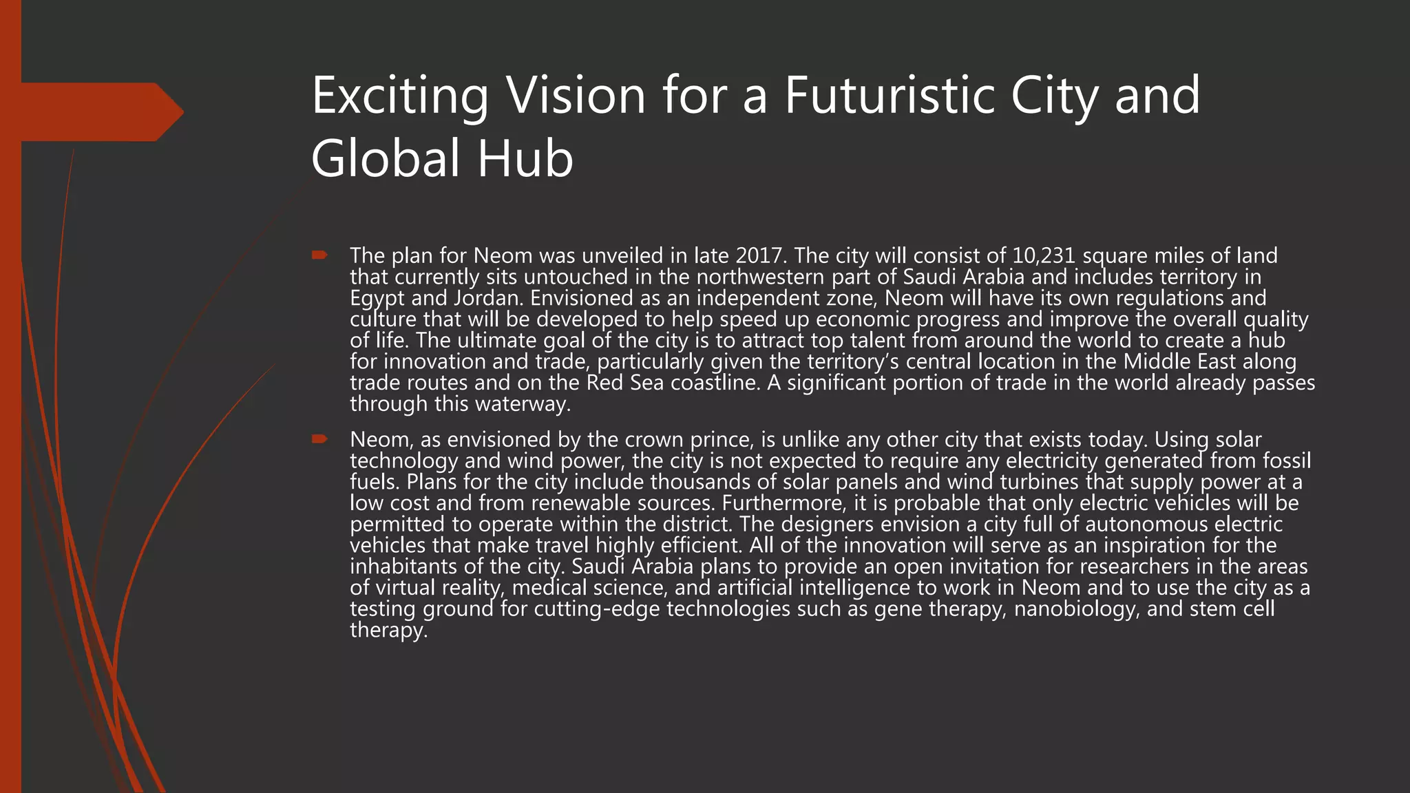 What You Need to Know about Saudi Arabia’s Planned City of Neom | PPT