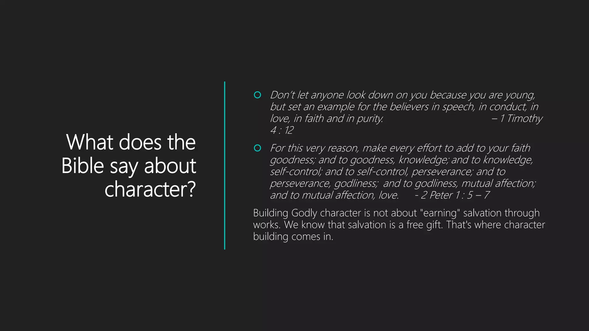 What next! sunday school presentation benny | PPTX