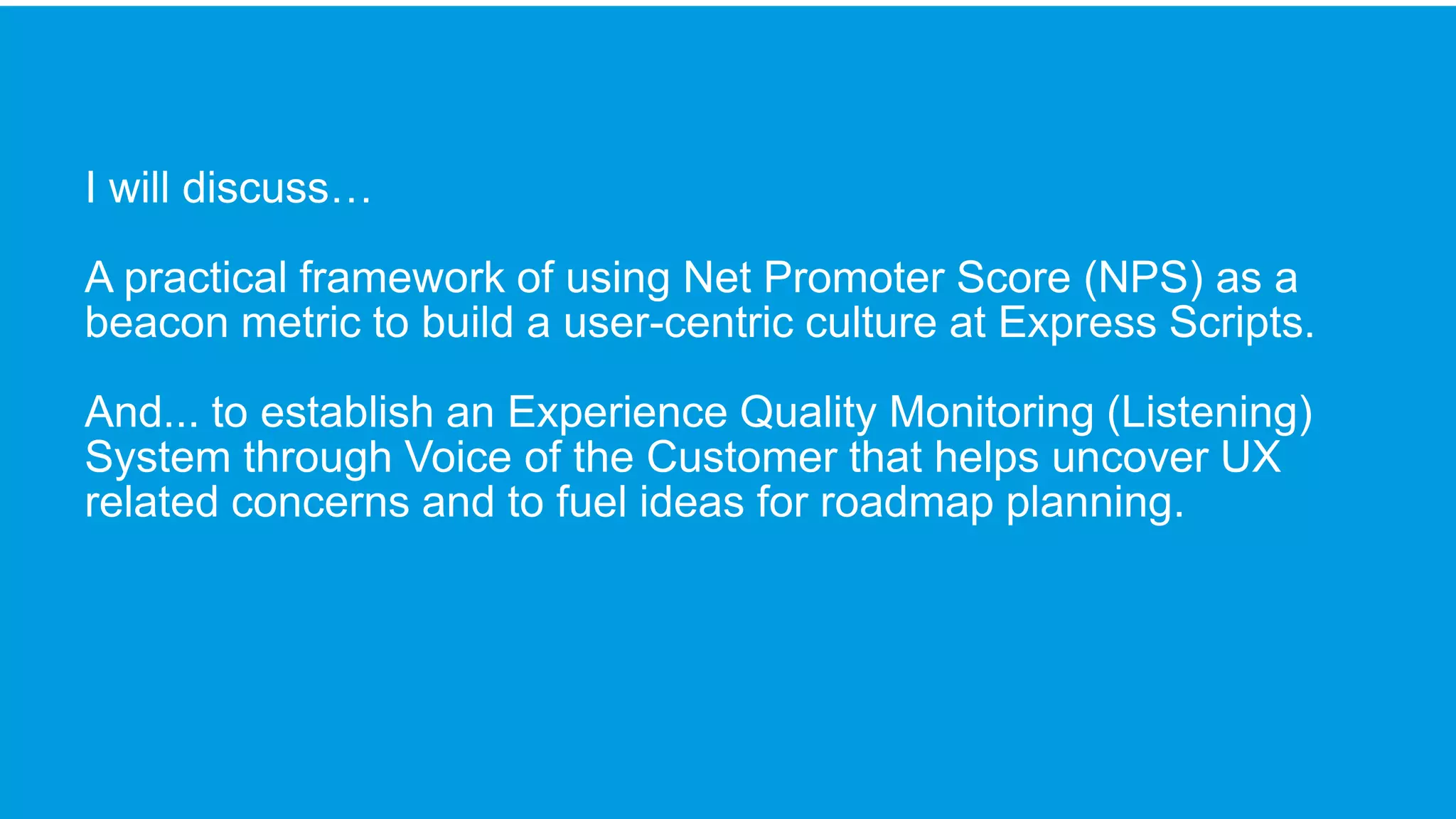 The Net Promoter Score - What can NPS Tell you about your User ...