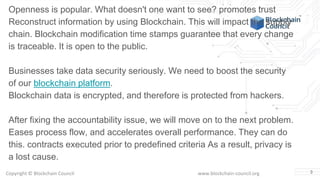 What problems can blockchain solve | PPTX | Computing | Technology & Computing