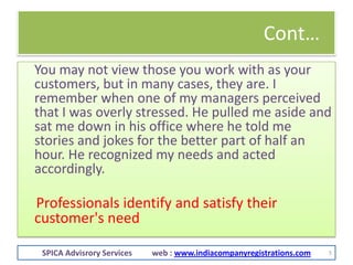 What professioanlism means | PPT