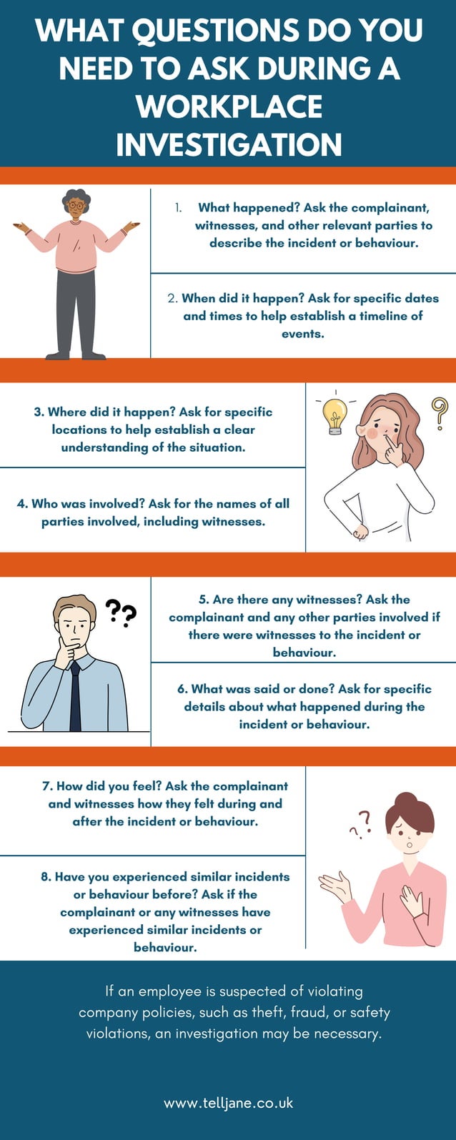 What Questions Do You Need To Ask During A Workplace Investigation | PDF