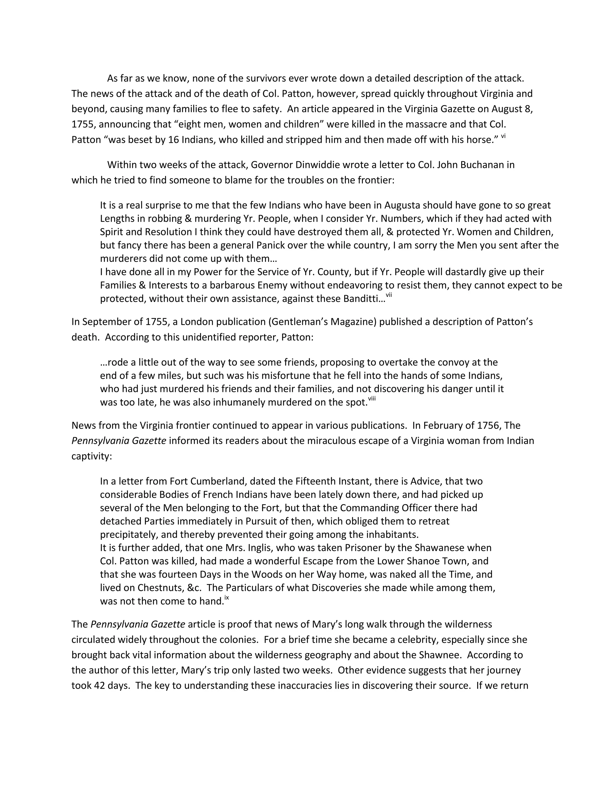 What really happened at drapers meadows | PDF