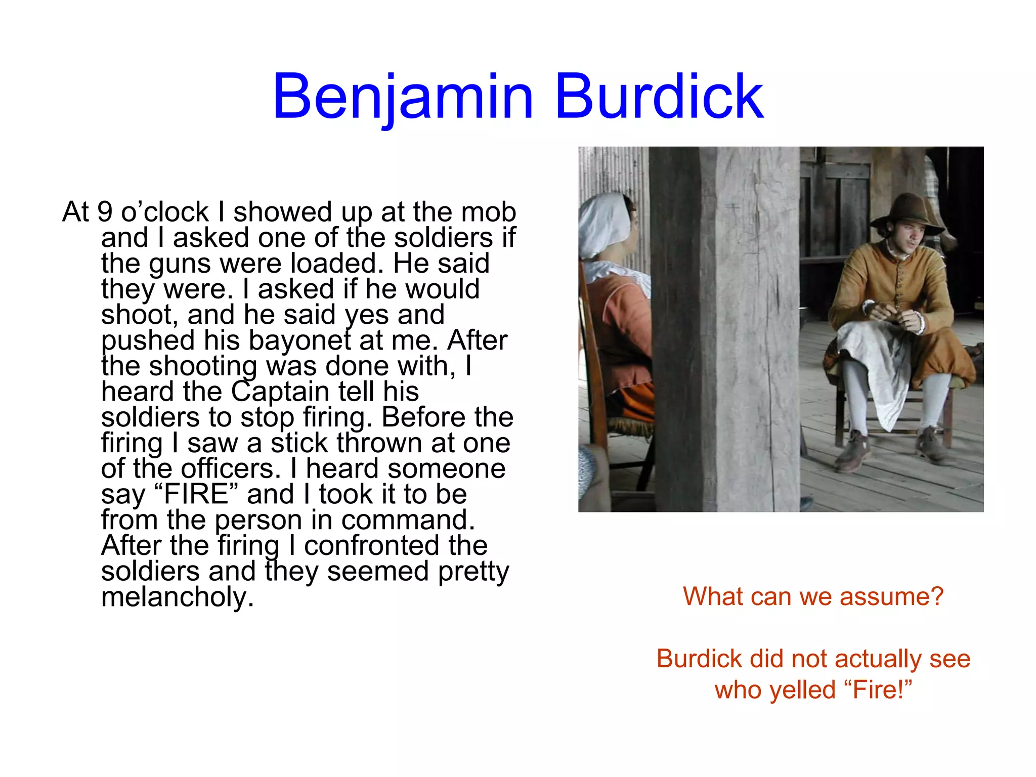 What Really Happened in the Boston Massacre? The Trial of Captain ...