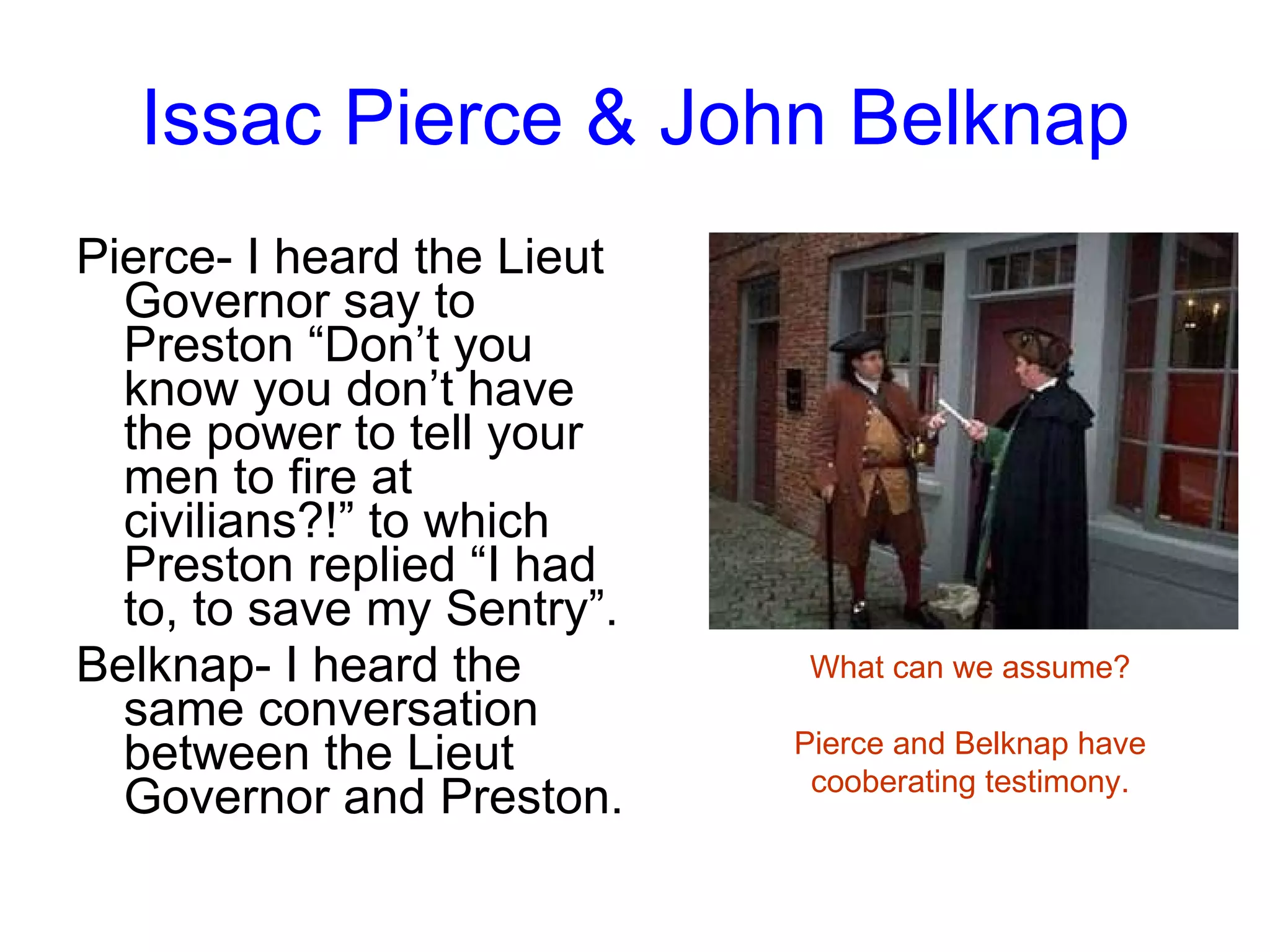 What Really Happened in the Boston Massacre? The Trial of Captain ...