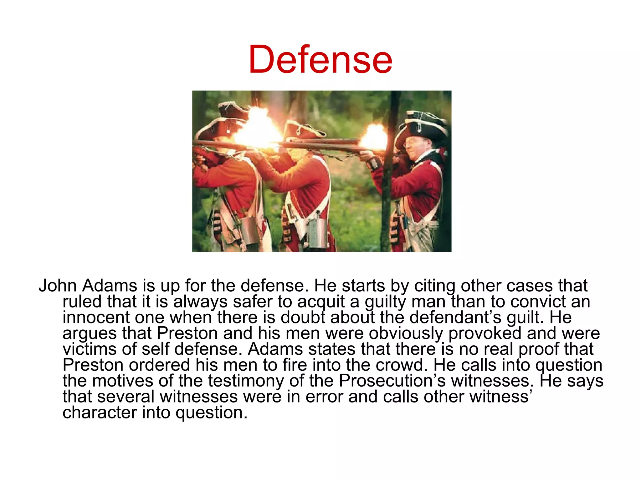 What Really Happened in the Boston Massacre? The Trial of Captain ...