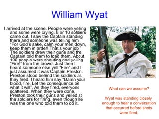 What Really Happened in the Boston Massacre? The Trial of Captain ...