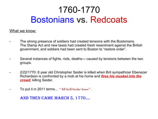 What Really Happened in the Boston Massacre? The Trial of Captain ...