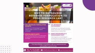 beverage formulation companies | PDF