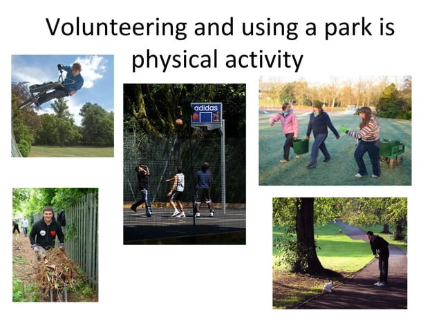 Volunteering and Community Based Physical Activity Programmes | PPT ...