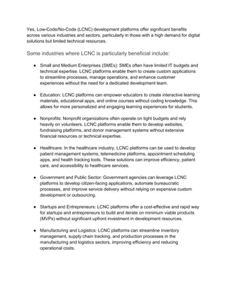 What role does user experience (UX) design play in LCNC development ...