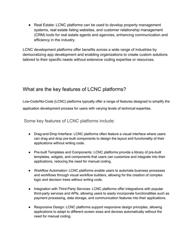 What role does user experience (UX) design play in LCNC development ...