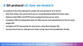 What's new in Gerrit Code Review v3.1 and beyond | PPT