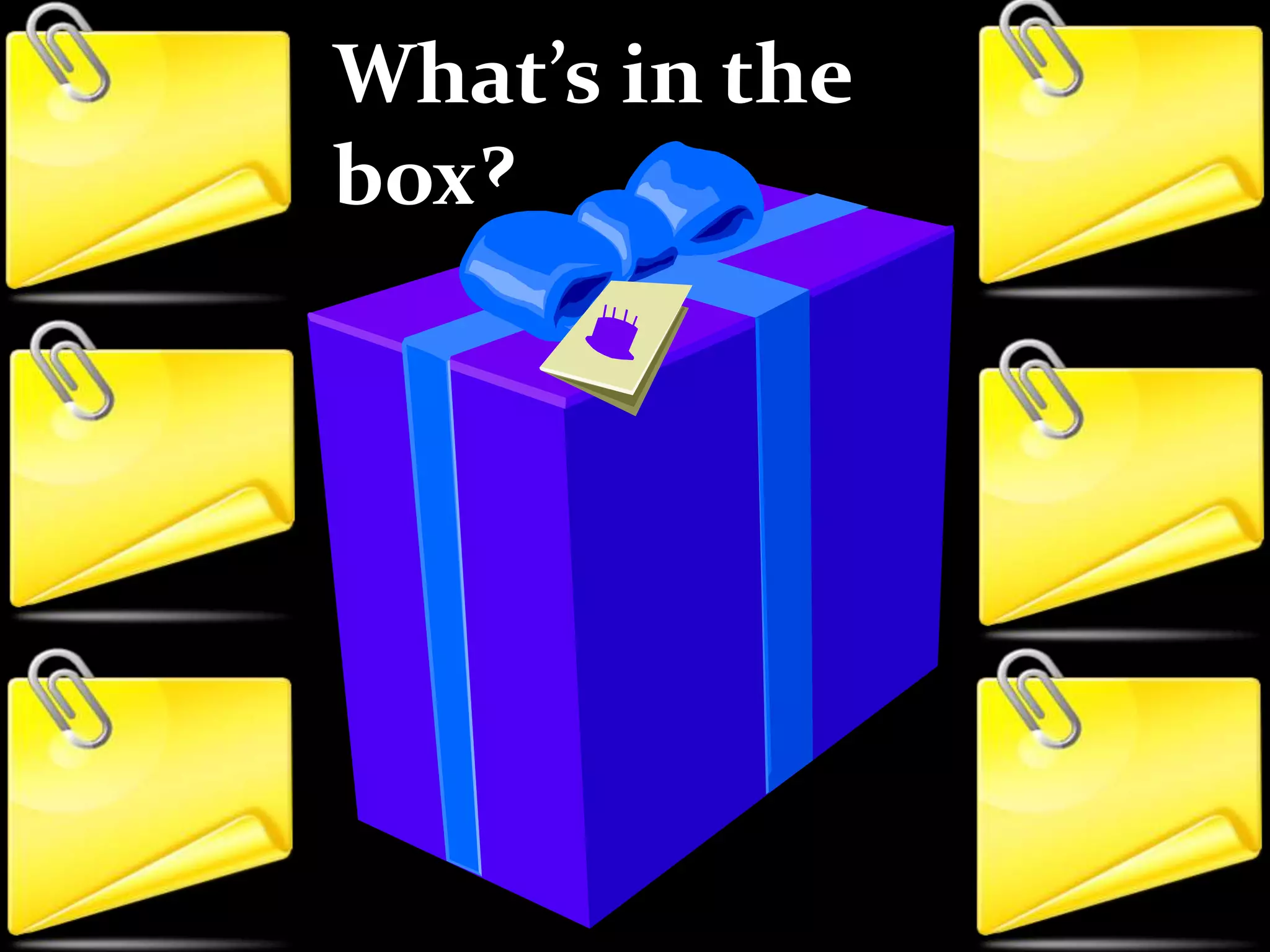 Edited mystery box | PPT