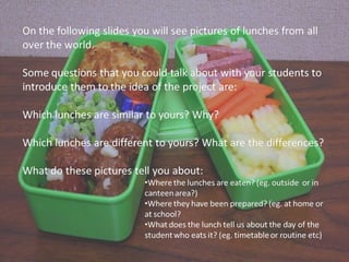 What’S In Your Lunch Box | PPT