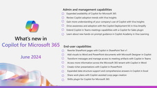 What's New in Copilot for Microsoft 365 June 2024.pptx