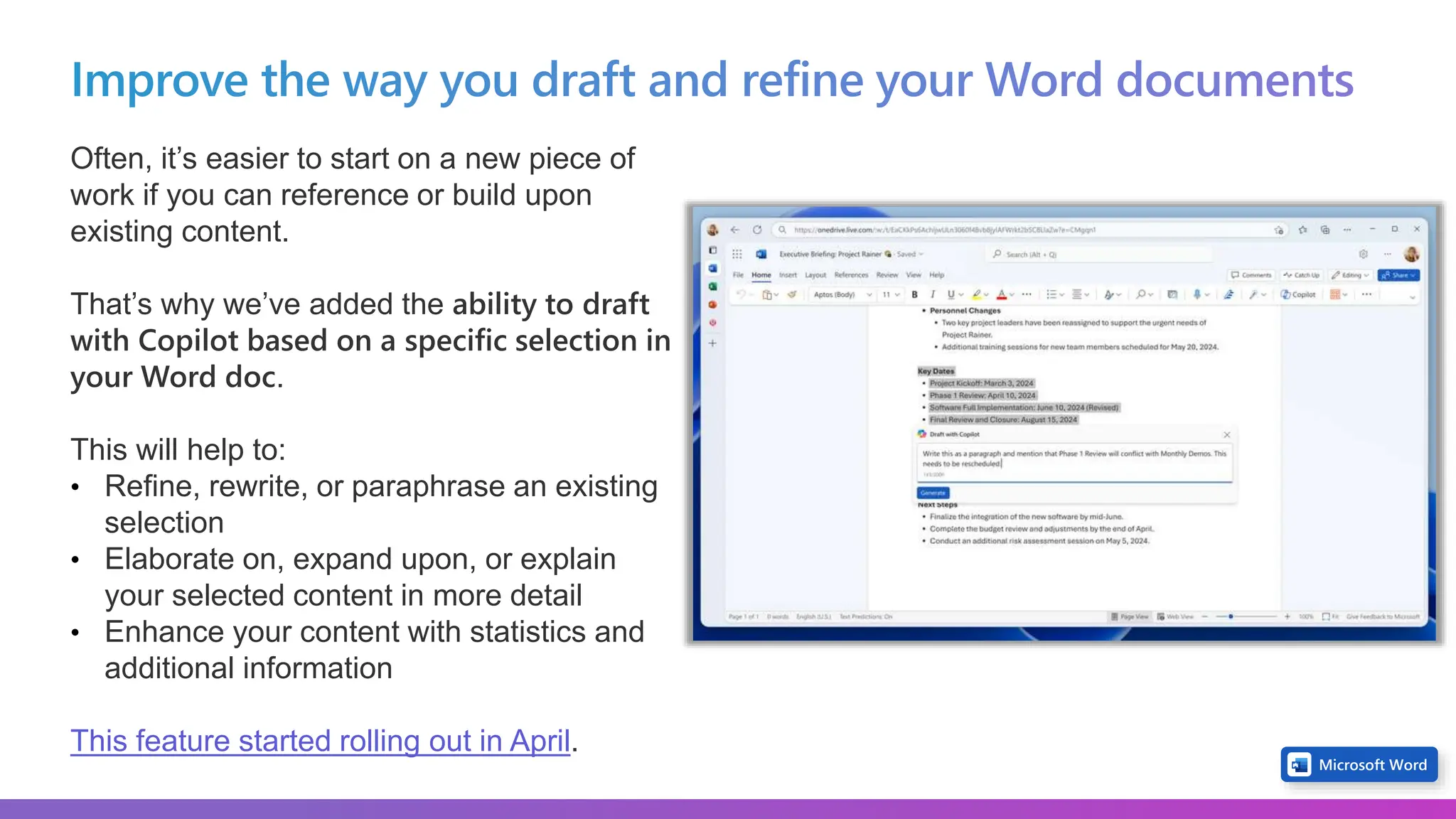 What's New in Copilot for Microsoft365 May 2024.pptx
