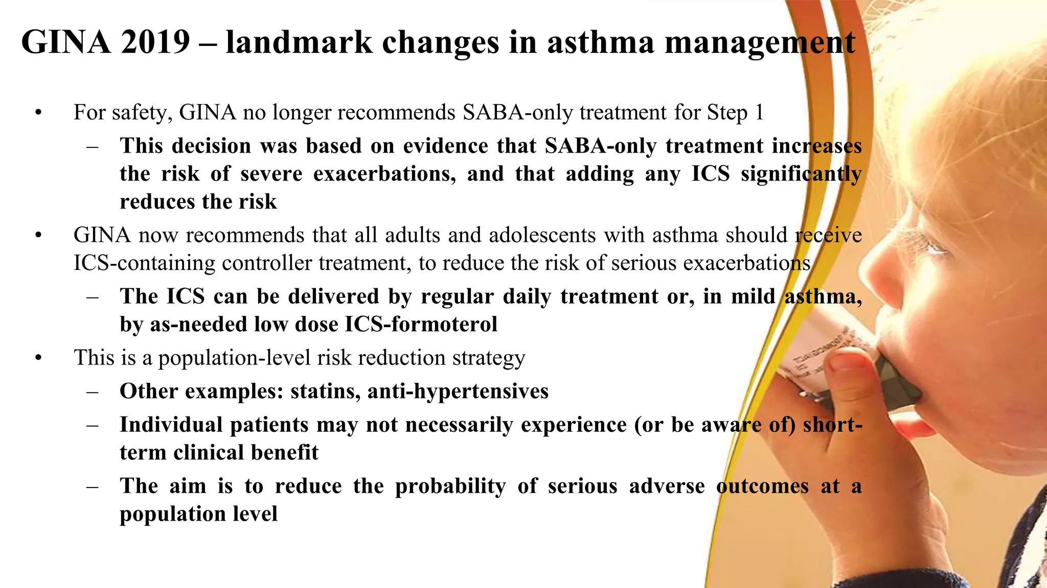 GINA 2020 Guidelines for Asthma | PPTX