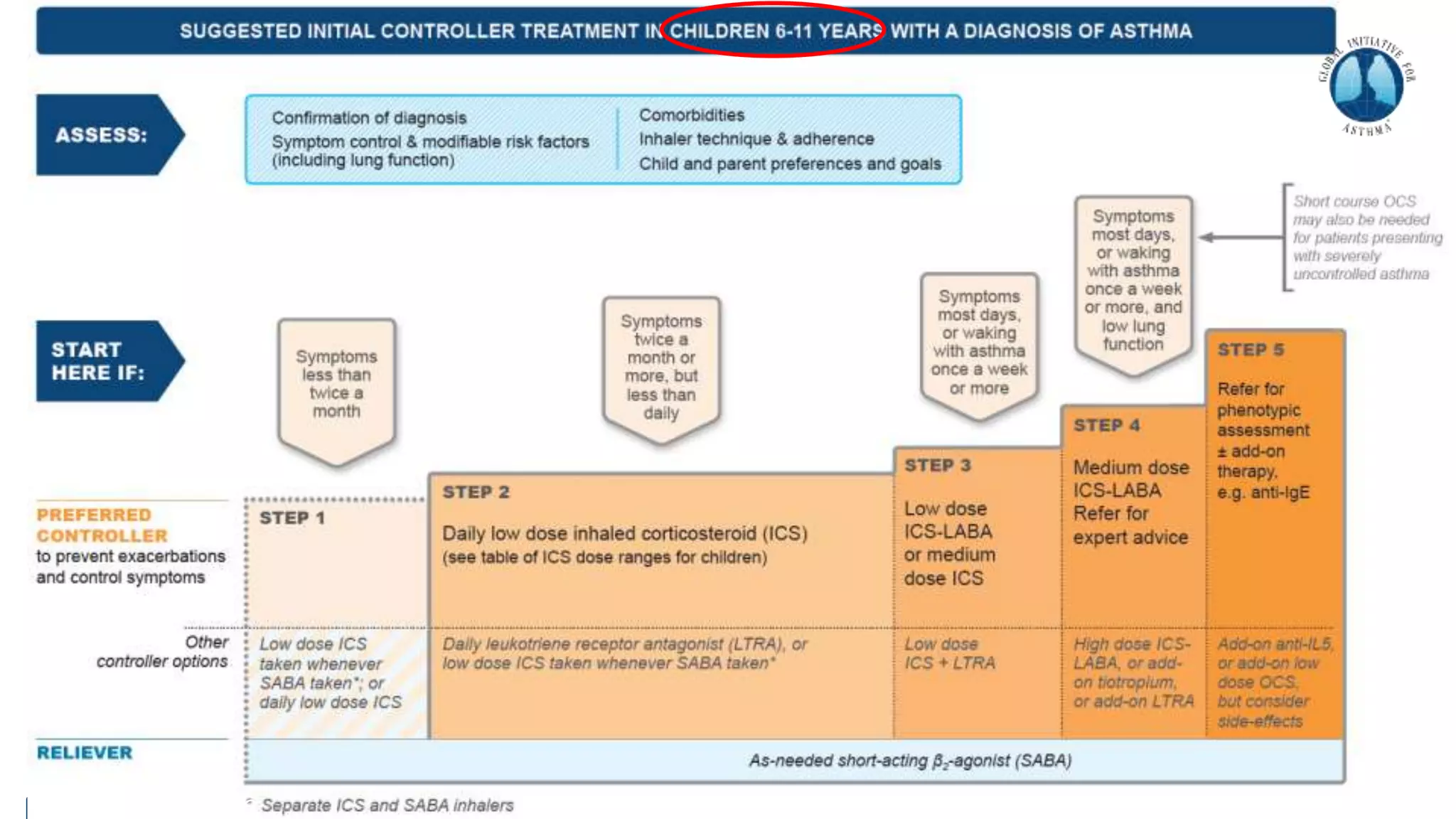 GINA 2020 Guidelines for Asthma | PPTX