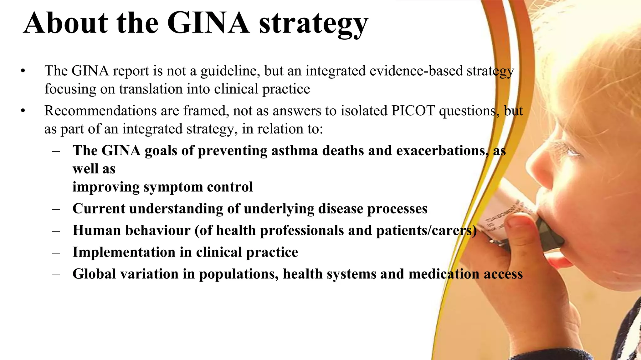 GINA 2020 Guidelines for Asthma | PPTX